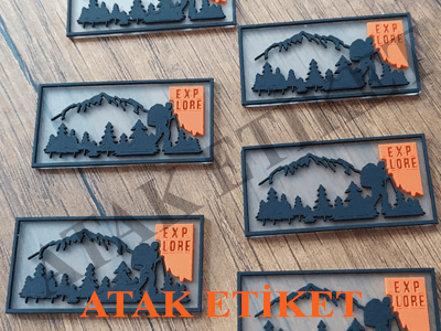 PVC Patches - Rubber Label - Silicone Label